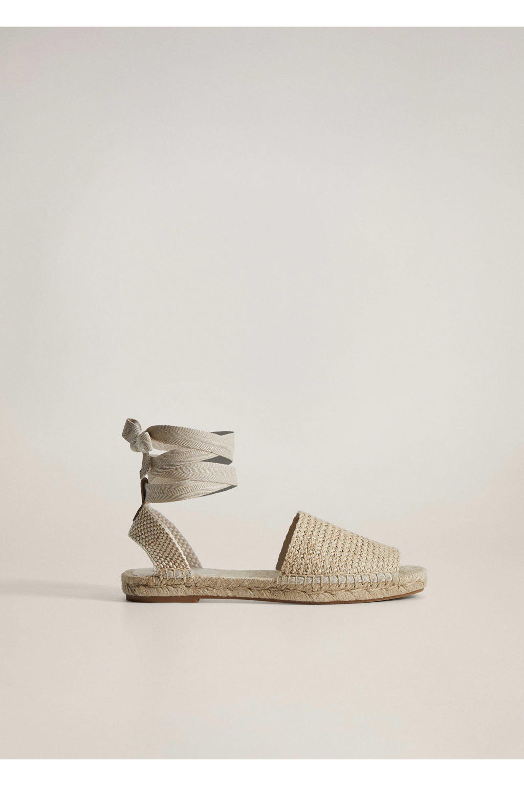 Mango espadrilles lichtbeige | wehkamp