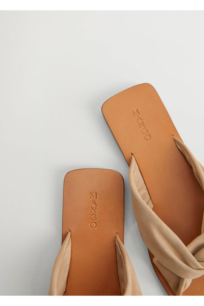 Mango suède slippers beige | wehkamp
