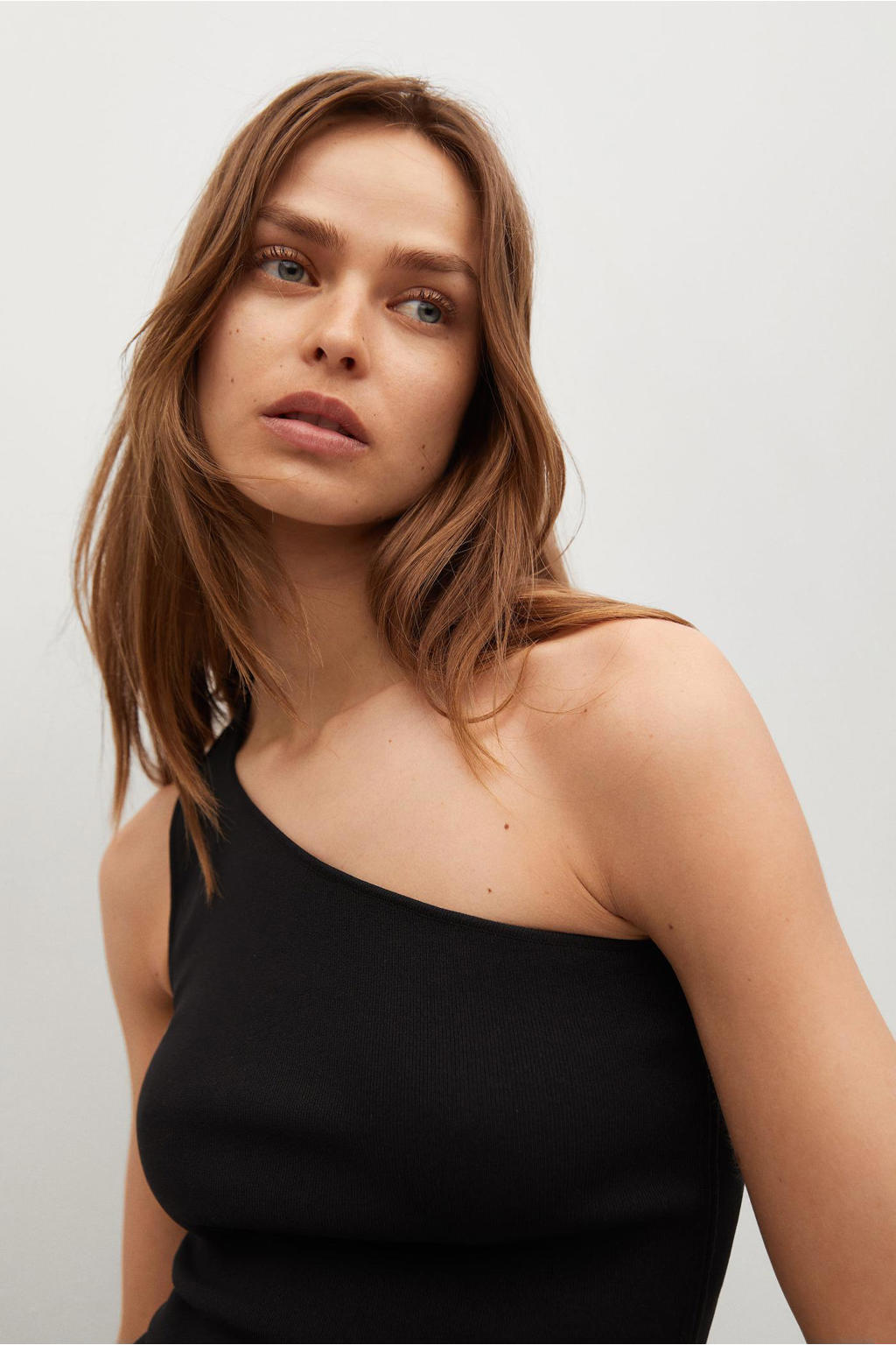 Mango top zwart | wehkamp