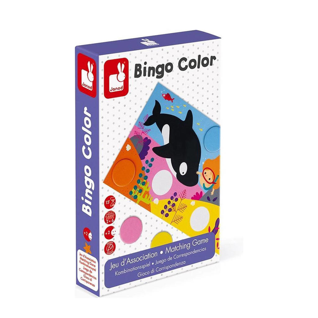 Janod Matching Game - Bingo Color | wehkamp