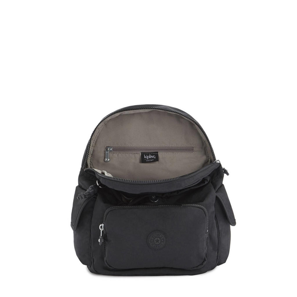 Kipling rugzak City Pack S antraciet | wehkamp