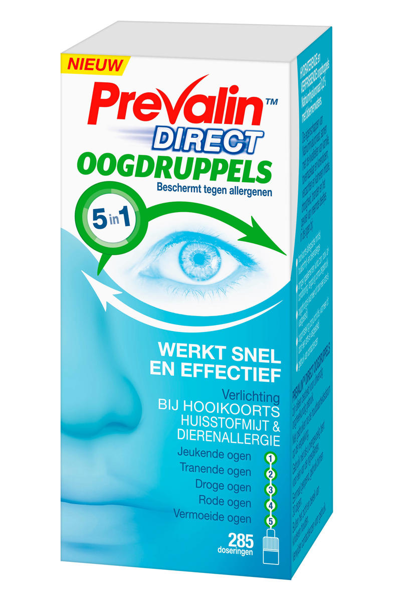 Prevalin Direct hooikoorts oogdruppels 5 in 1 - 10 ml | wehkamp