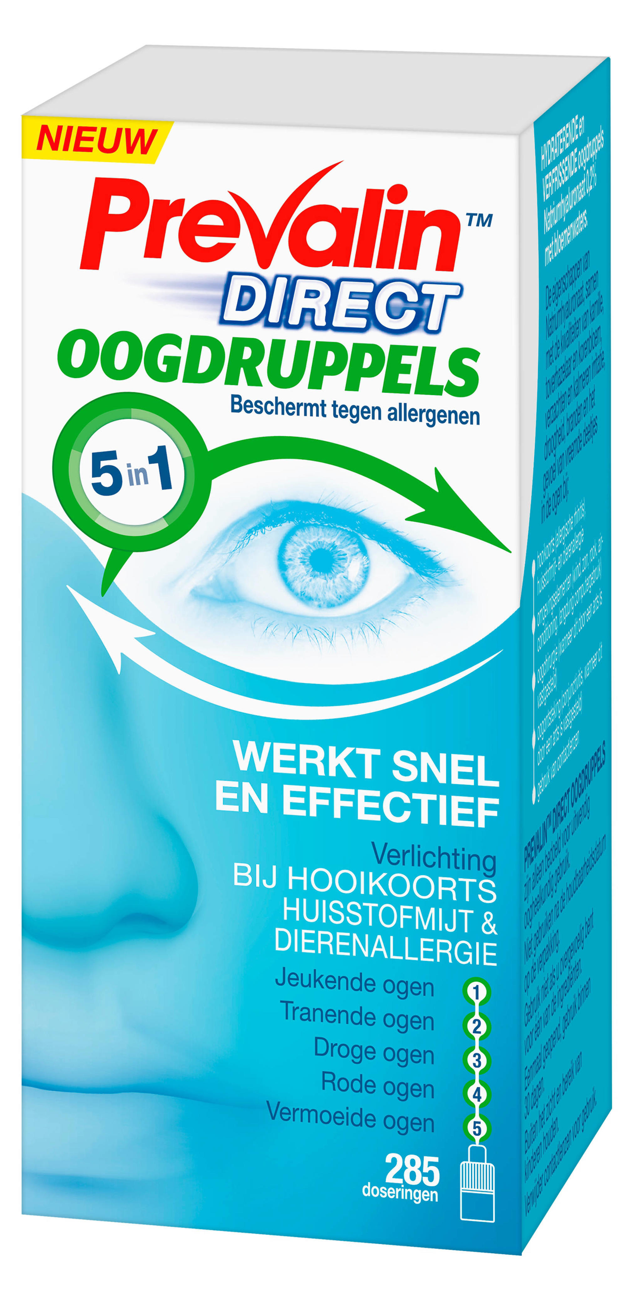 Prevalin Direct hooikoorts oogdruppels 5 in 1 - 10 ml | wehkamp