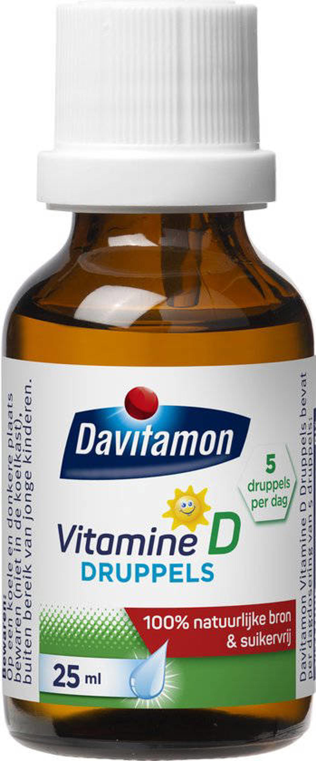 Davitamon Baby & Kind Vitamine D druppels - 25 ml | wehkamp
