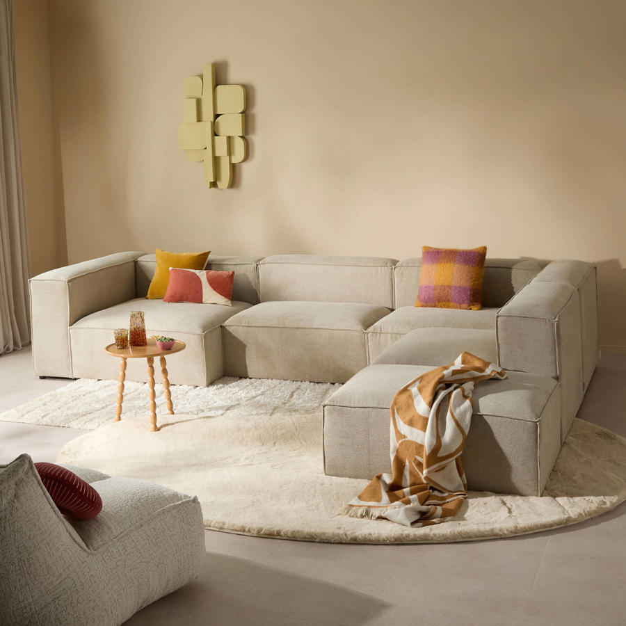 Beige hoekbanken online kopen? | Morgen in huis | Wehkamp