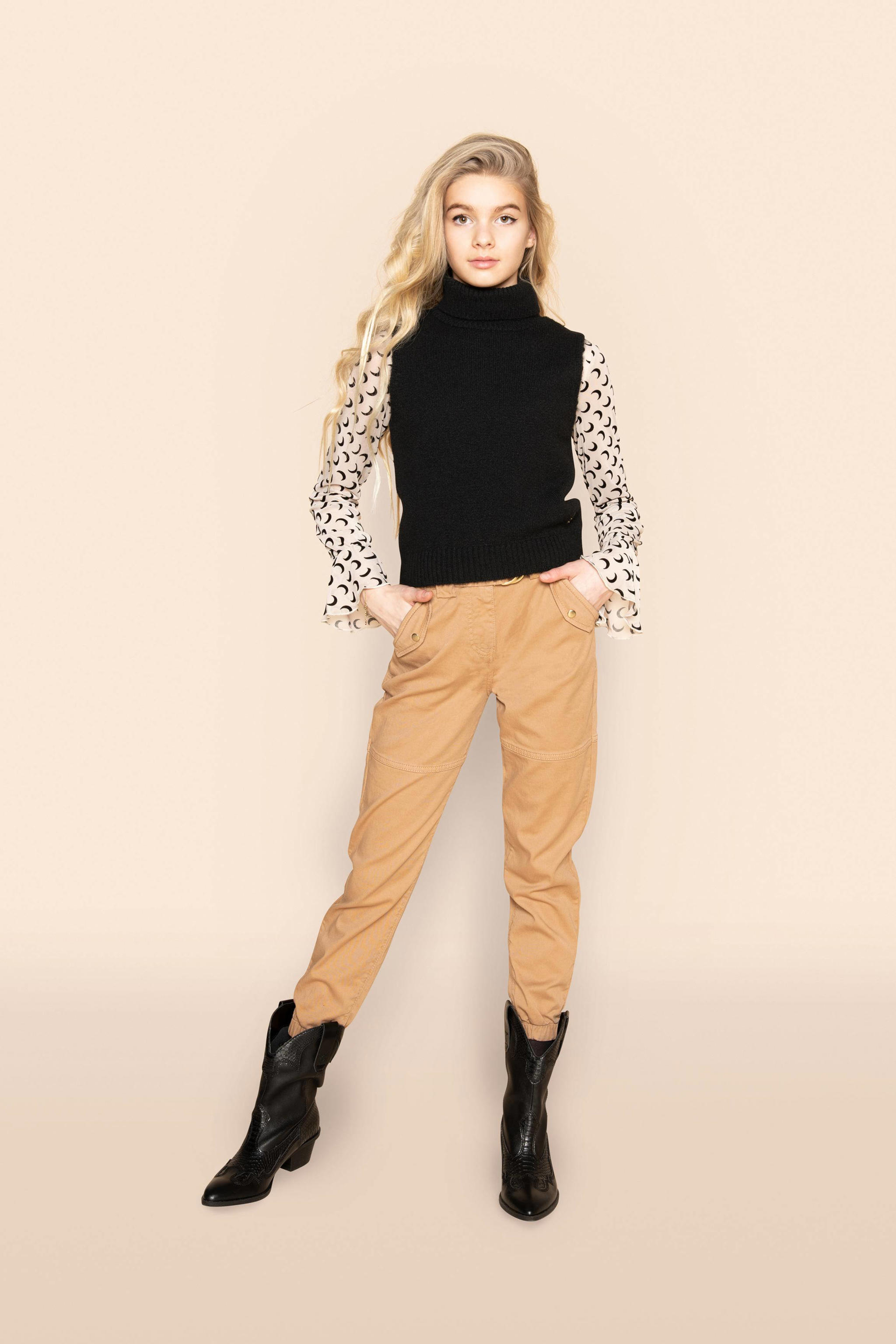 Frankie&Liberty spencer met col Amy zwart | wehkamp