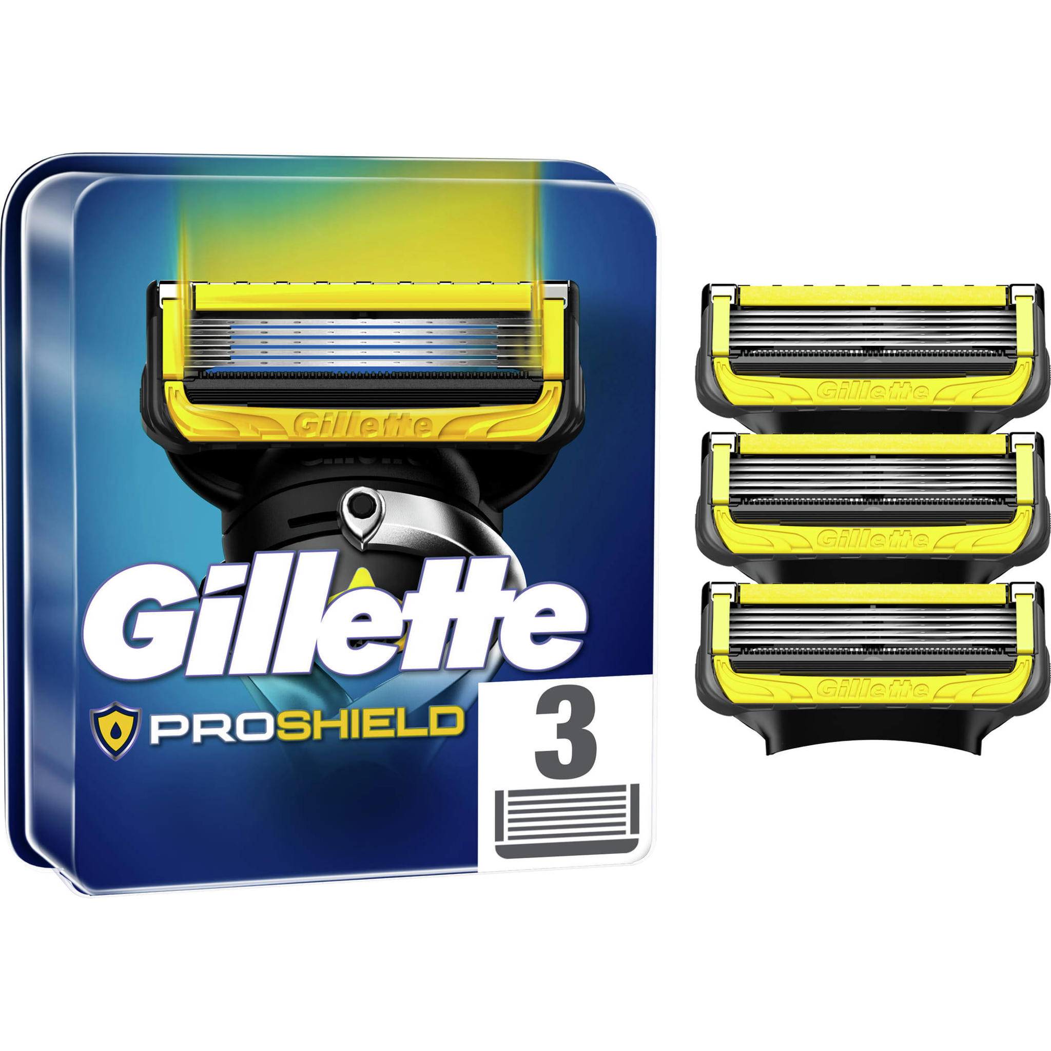 Gillette Gillette ProShield Scheermesjes - 3 Navulmesjes | wehkamp