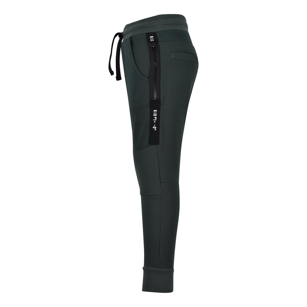 KIDDO slim fit joggingbroek Fais groen | wehkamp