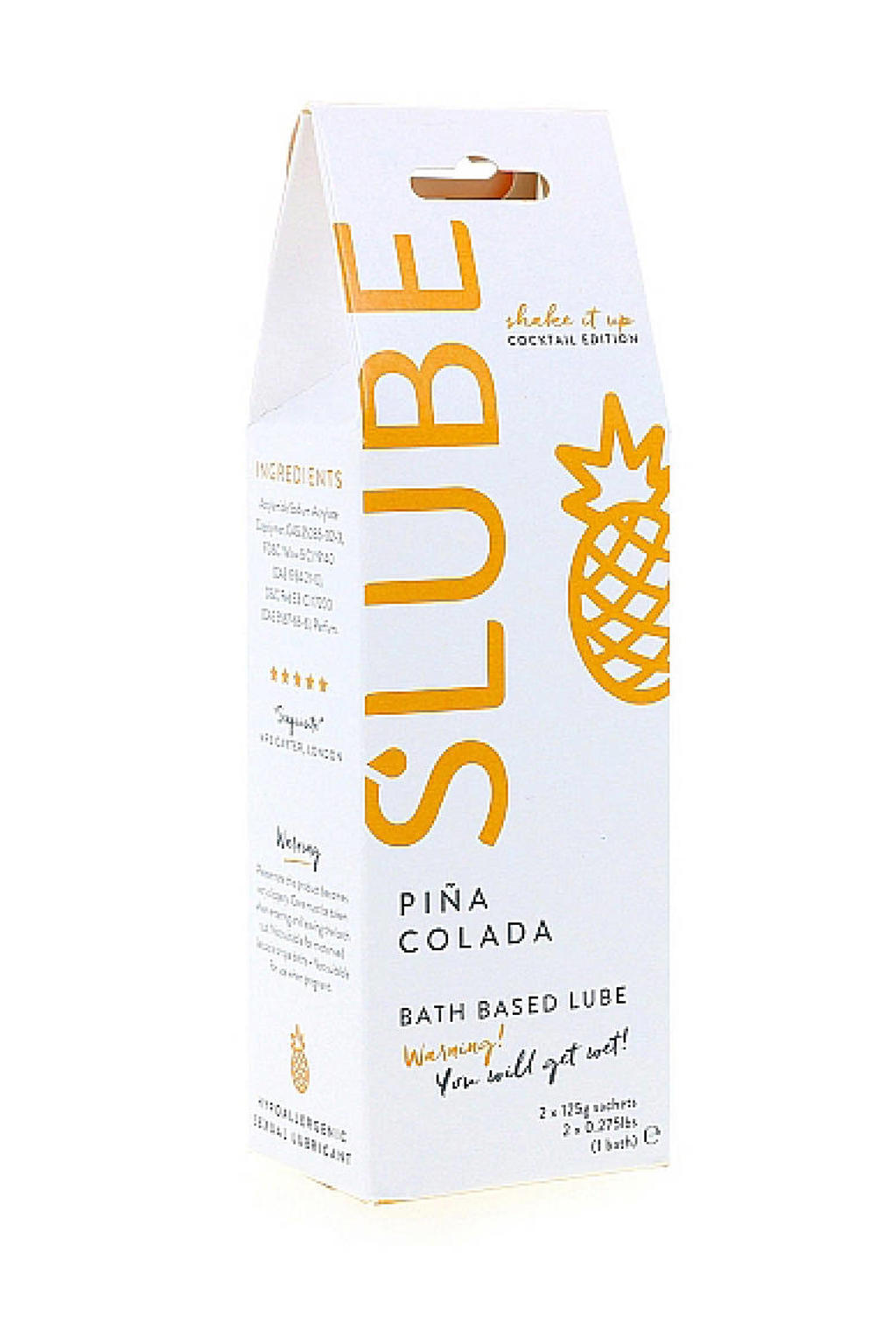 Slube slube glijmiddel voor in bad - pina colada smaak | wehkamp