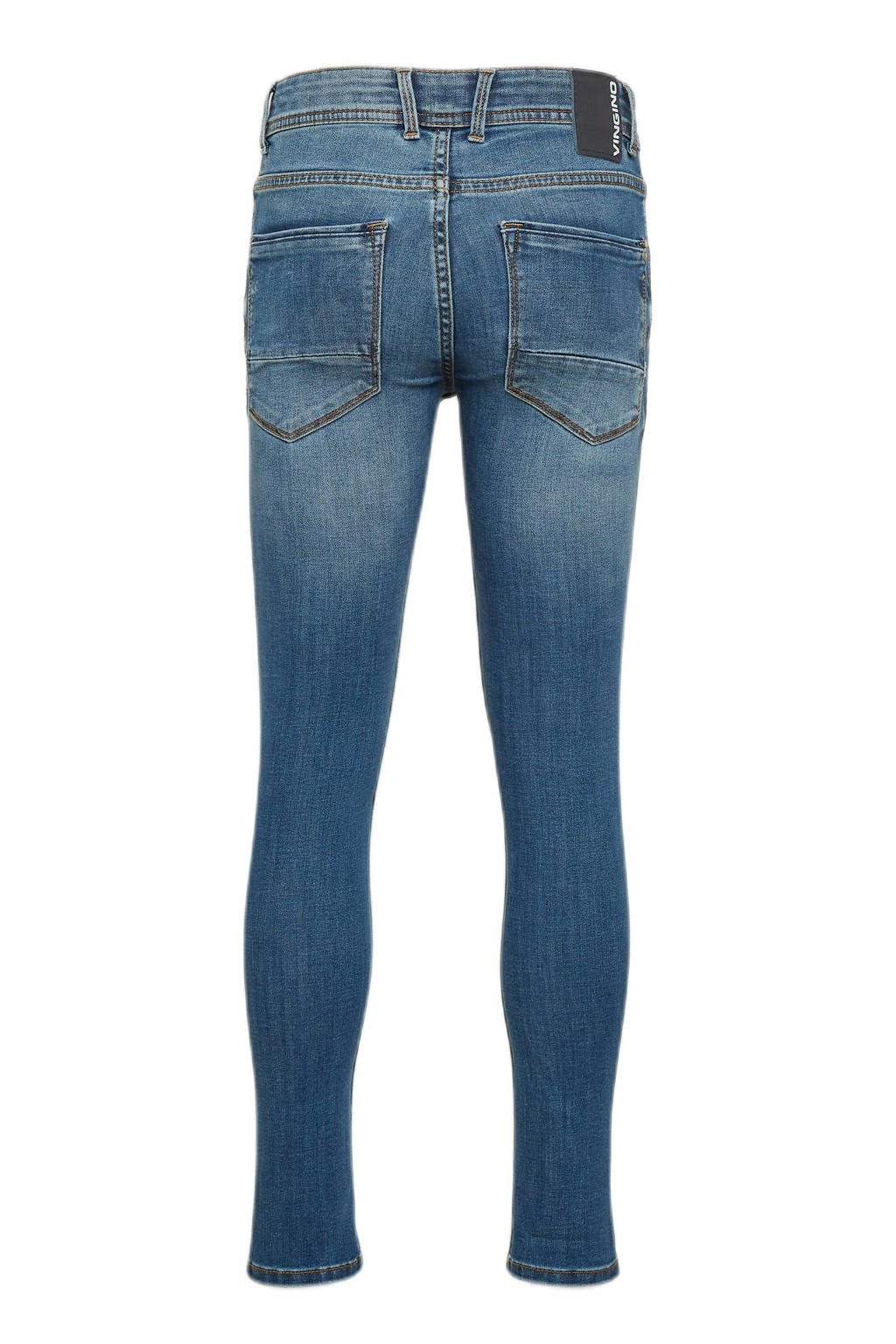 Vingino skinny jeans Anzio blue vintage | wehkamp