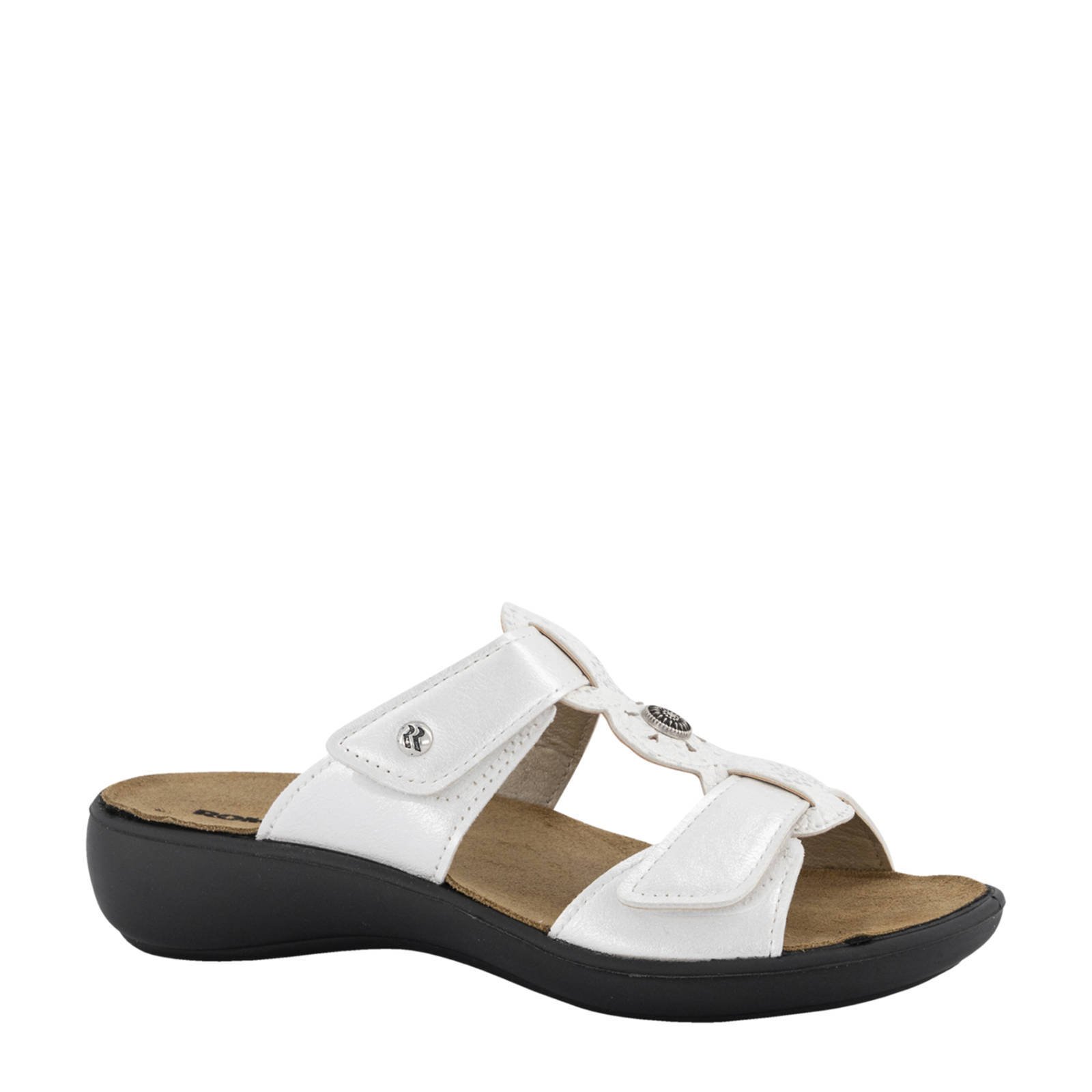 Romika comfort slippers wit | wehkamp