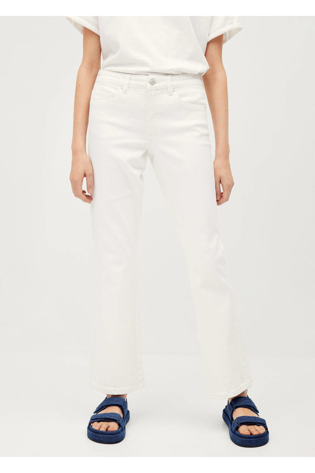 Mango Kids flared broek wit kopen? | Morgen in huis | wehkamp