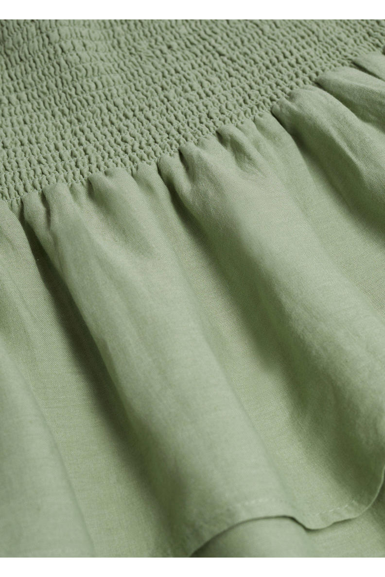 Mango rok met volant groen kopen? | Morgen in huis | wehkamp