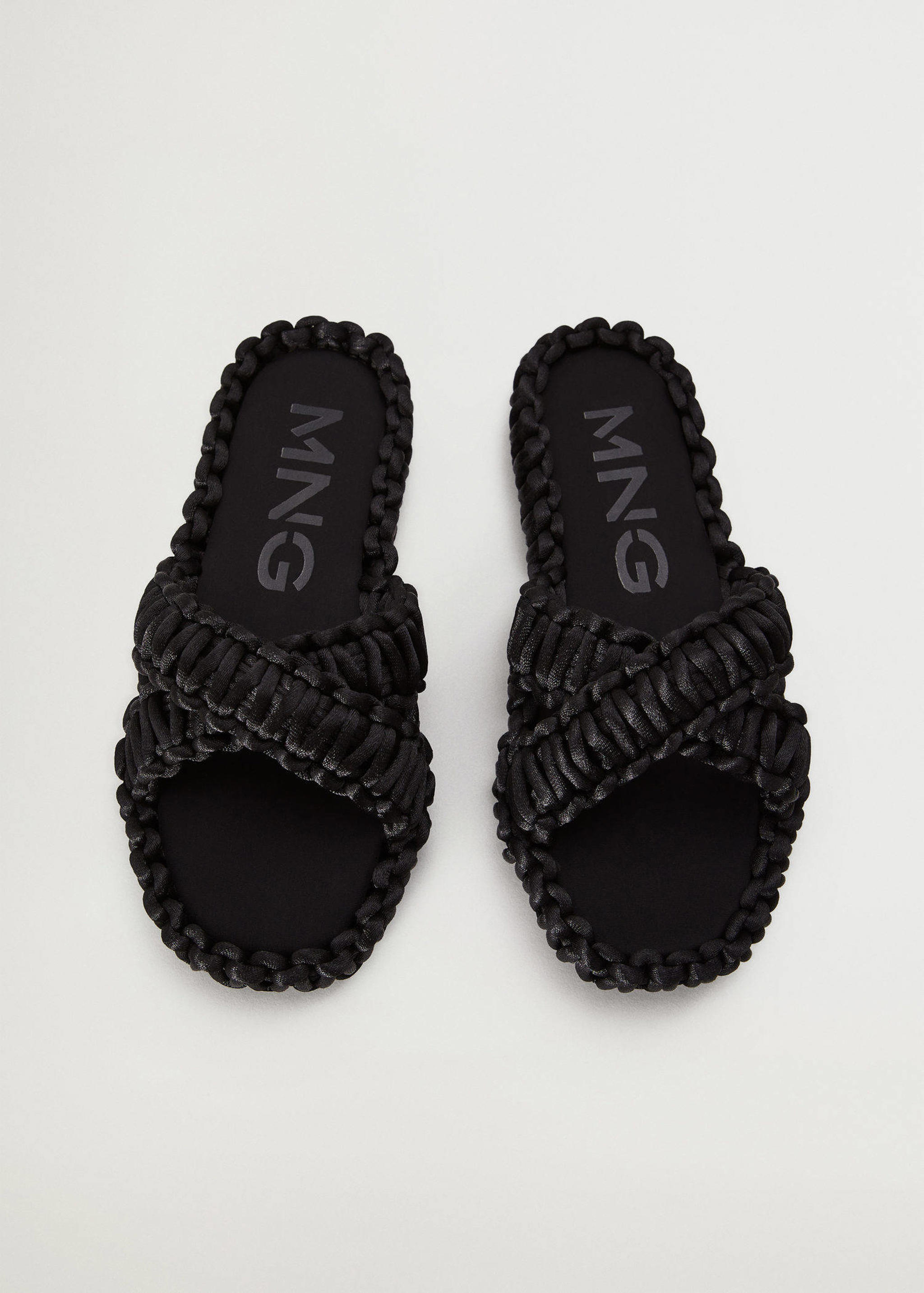 Mango slippers zwart kopen? | Morgen in huis | wehkamp