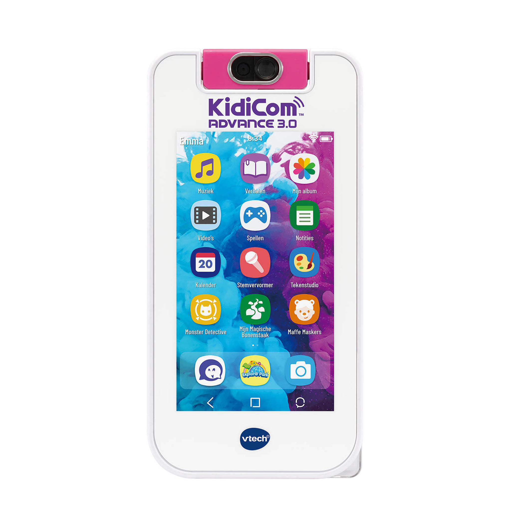 VTech Kidi KidiCom Advance 3.0 roze | wehkamp