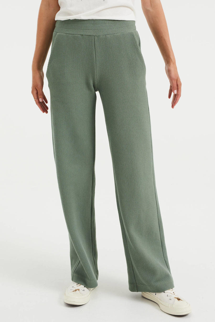 Groene broeken voor dames online kopen? | Morgen in huis | Wehkamp