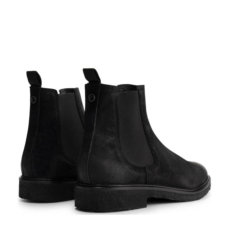 Goosecraft Chet leren chelsea boots zwart | wehkamp