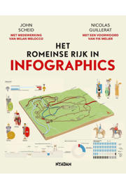 John Scheid en Nicolas Guillerat Infographics: Het Romeinse Rijk in ...