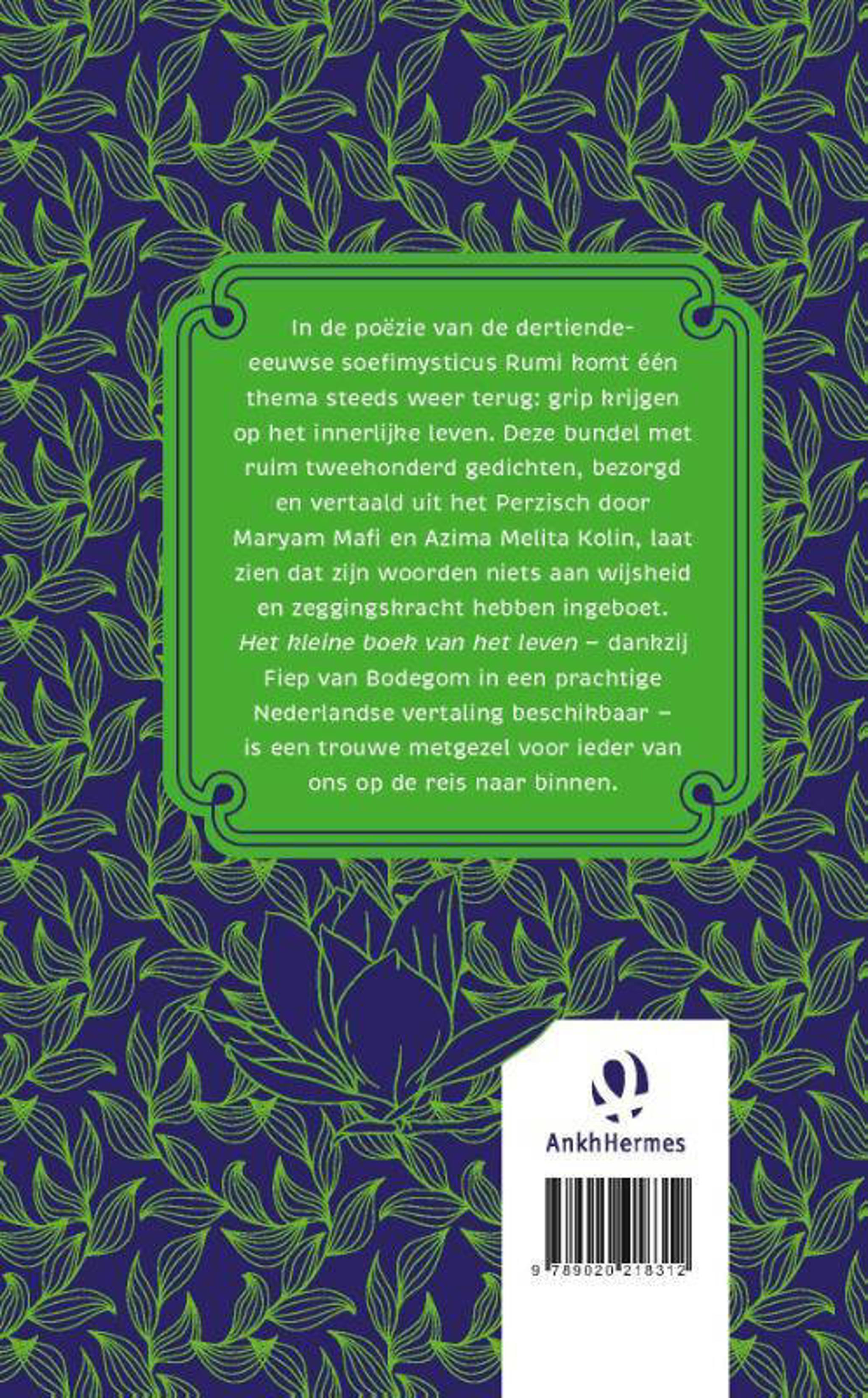 Rumi Patroon: Het kleine boek van het leven | wehkamp