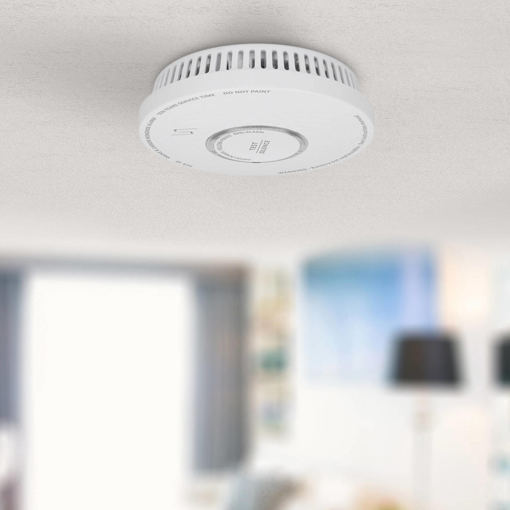Alecto SCA-10 - rookmelder en koolmonoxidemelder in één, wit | wehkamp