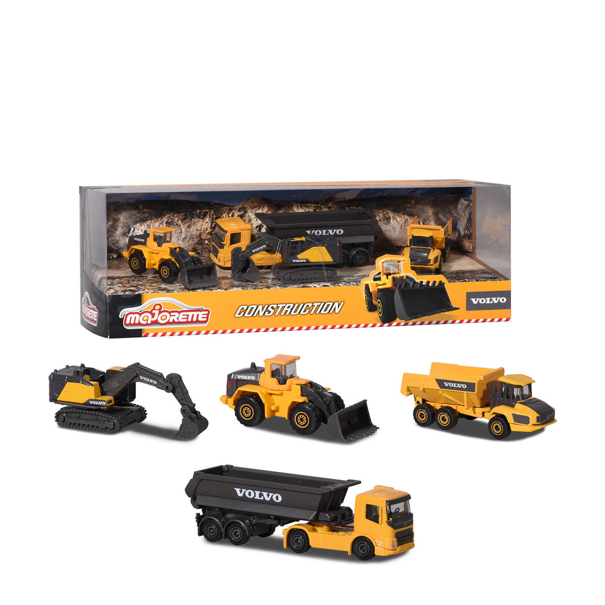 Majorette Volvo 4 stuks Giftpack | wehkamp