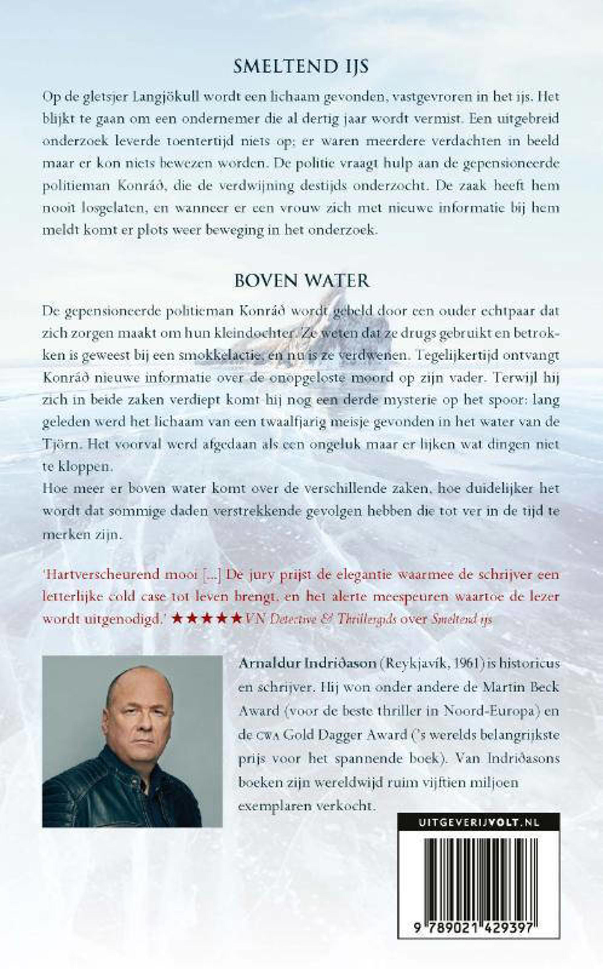 Arnaldur Indridason Konrad: Smeltend ijs & Boven water | wehkamp