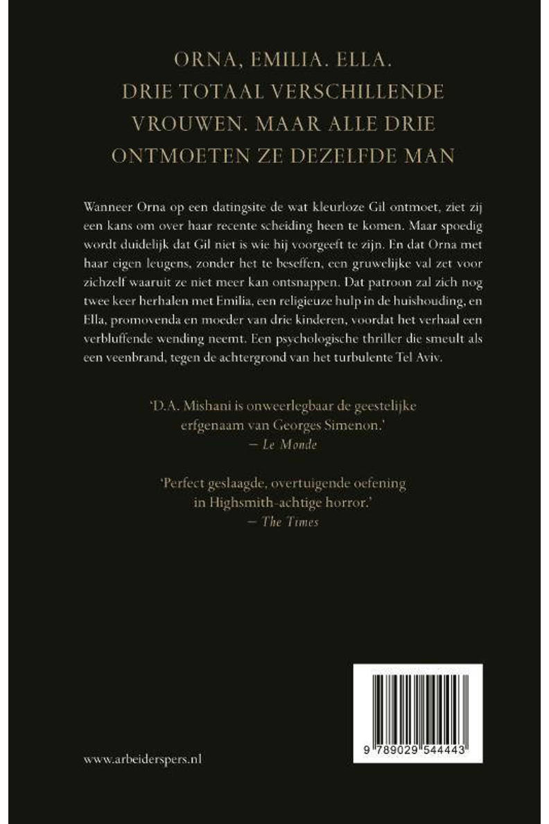 Dror Mishani Drie kopen? | Morgen in huis | wehkamp