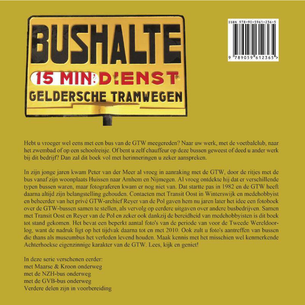 Peter van der Meer Met de GTW-bus onderweg | wehkamp
