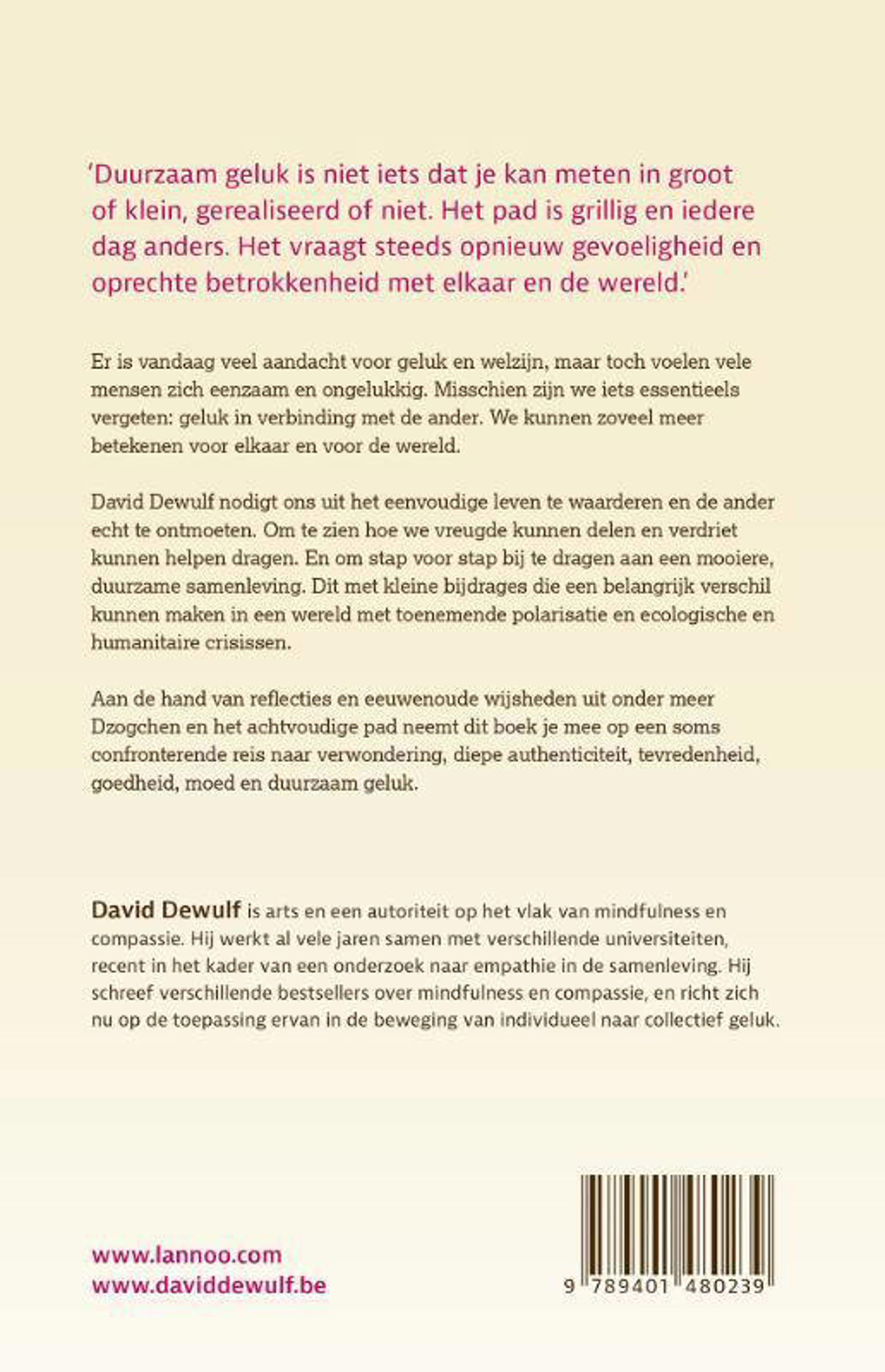 David Dewulf Leven met wijsheid en compassie | wehkamp