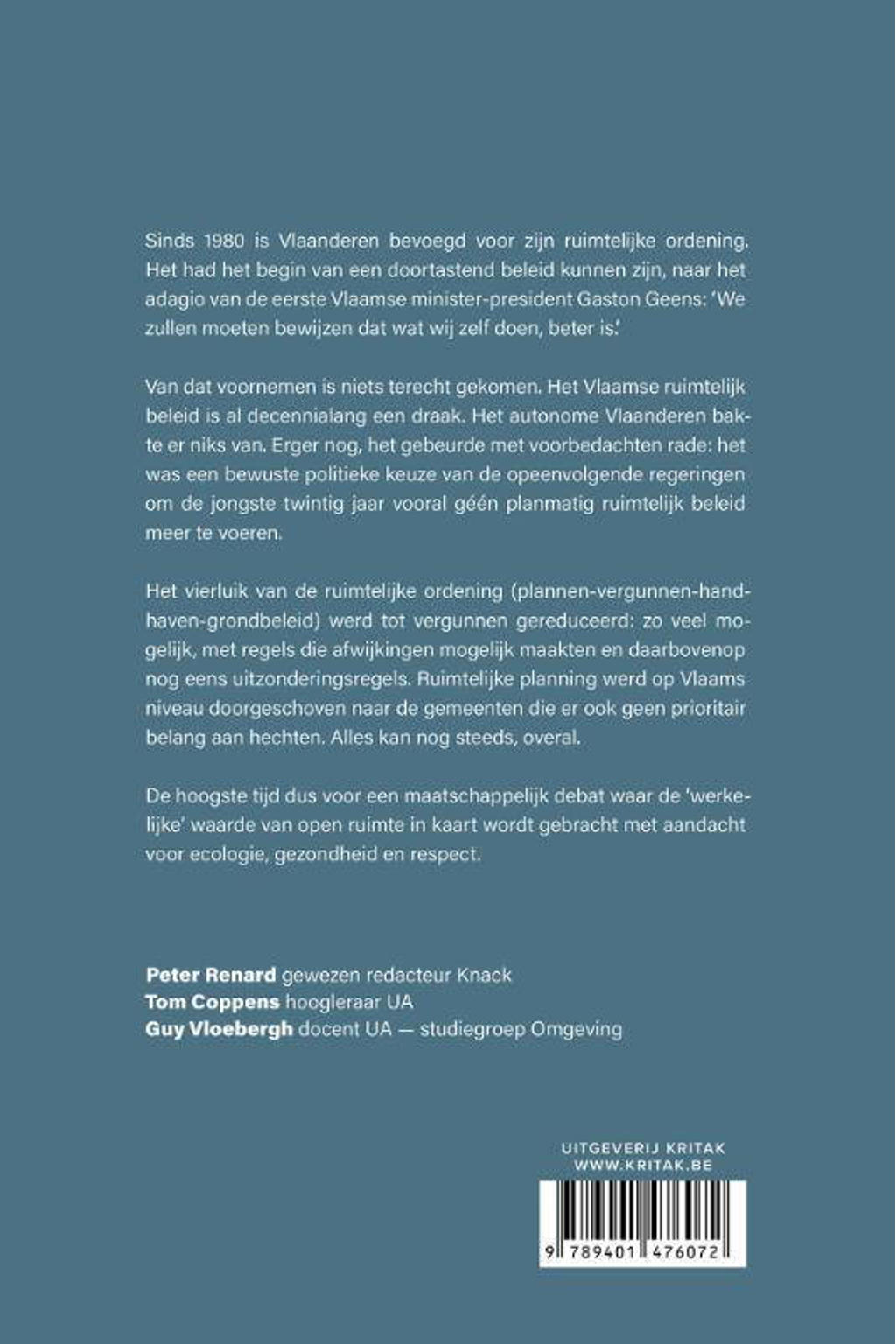 Peter Renard, Tom Coppens en Guy Vloebergh Met voorbedachten rade | wehkamp