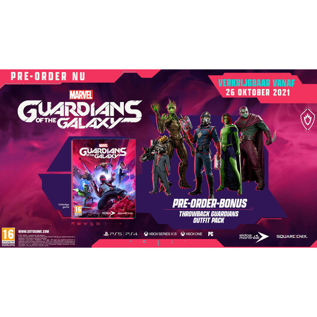 Square Enix Marvel's Guardians of the Galaxy Cosmic Deluxe Edition ...