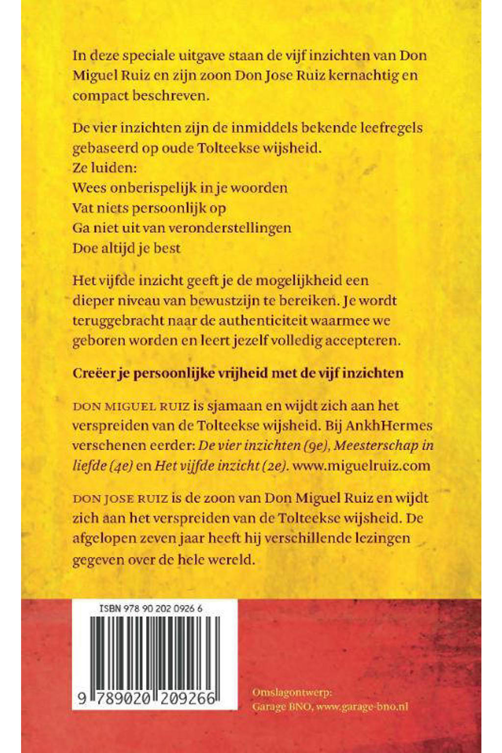 Don Miguel Ruiz Wijsheid van de Tolteken: De vijf inzichten | wehkamp