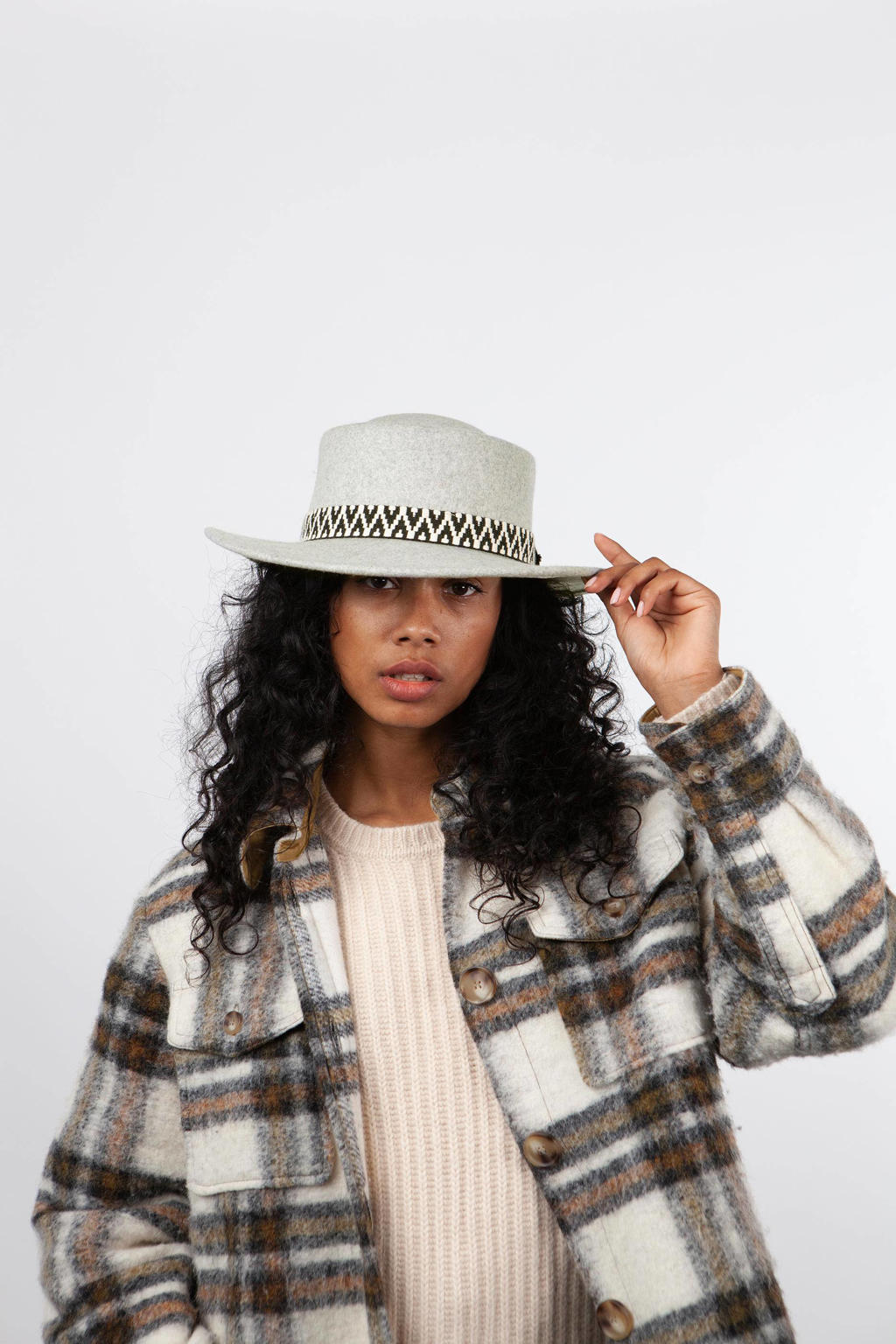 Barts hoed Fawne lichtgrijs | wehkamp