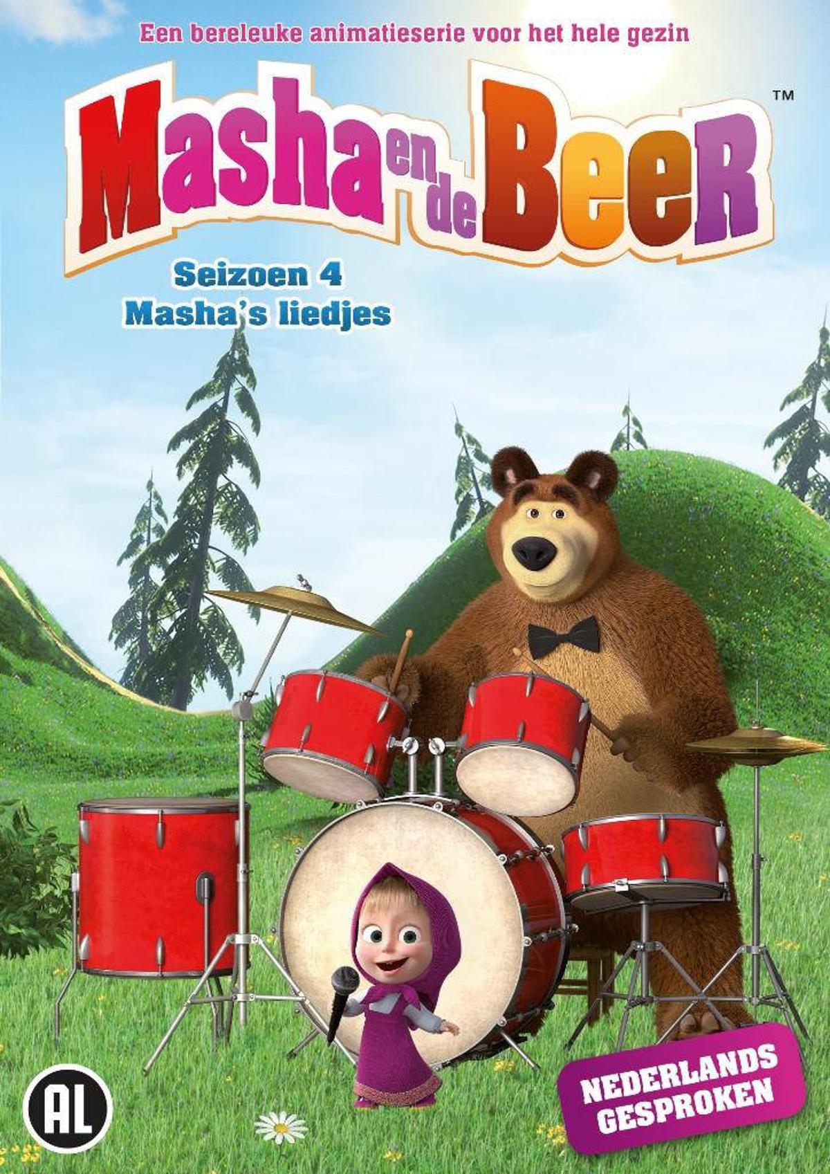 Masha en de Beer – Seizoen 4 – Masha’s Liedjes (DVD) | wehkamp