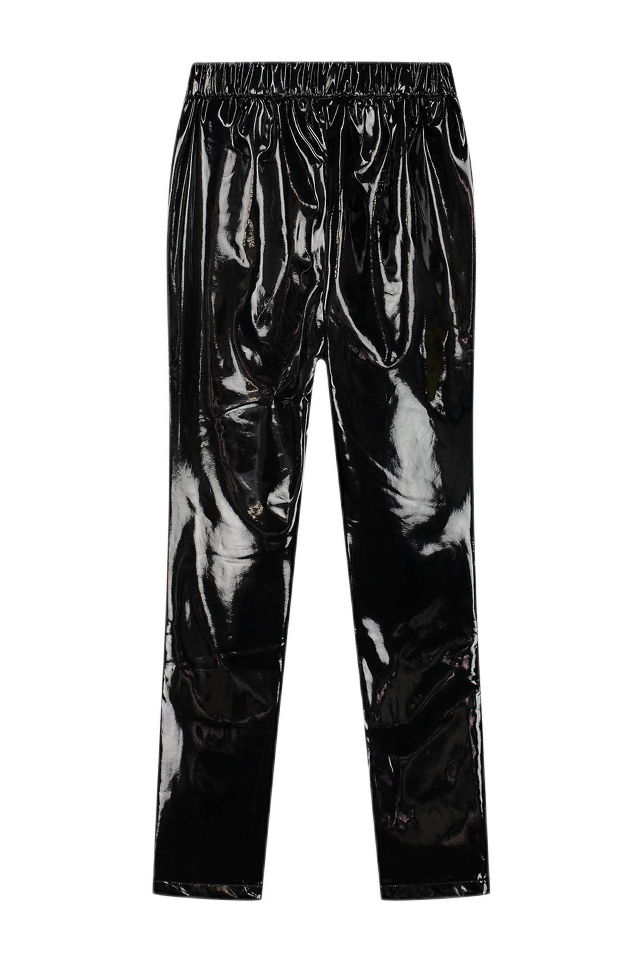 NIK&NIK lak broek Winie Patent zwart | wehkamp