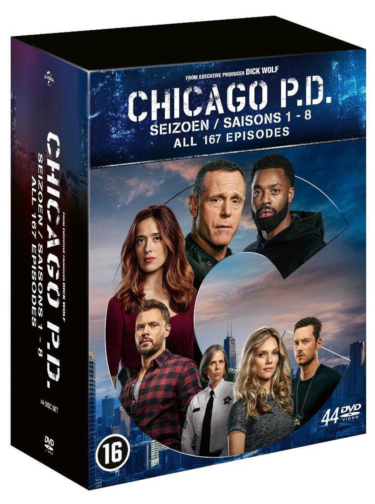 Chicago PD - Seizoen 1 - 8 (DVD) | wehkamp