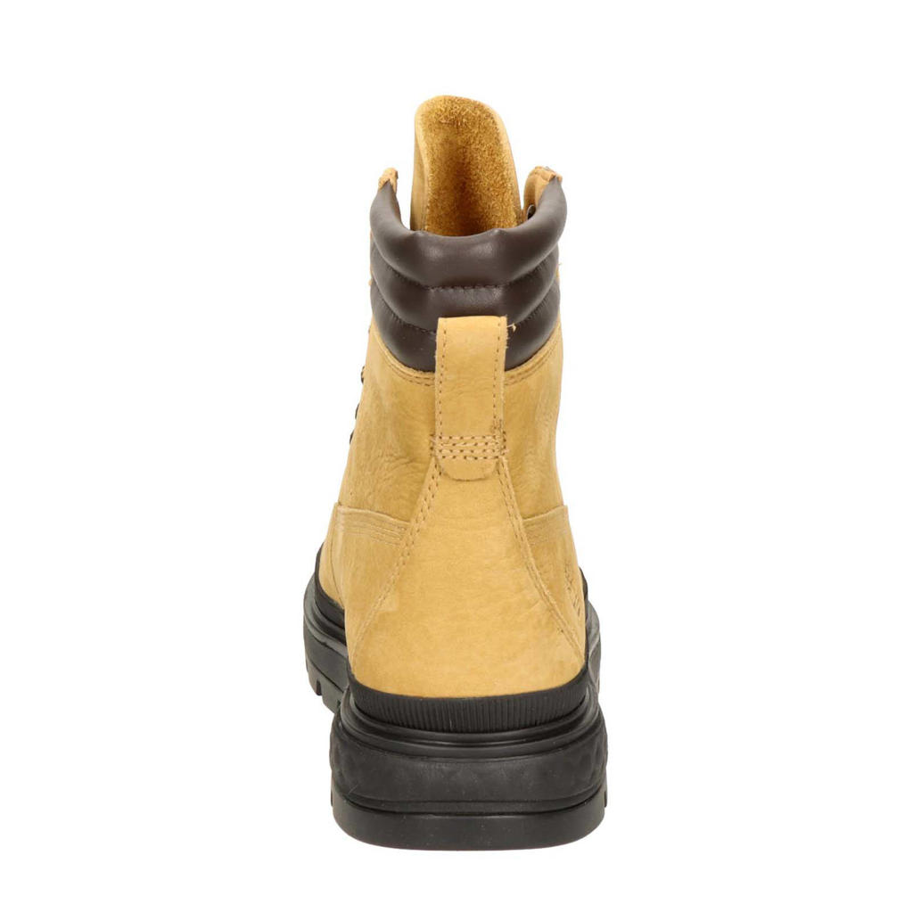 Timberland nubuck veterboots geel | wehkamp