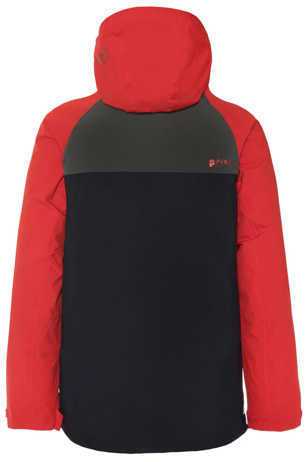 Protest ski-jack Kingstong rood/zwart | wehkamp