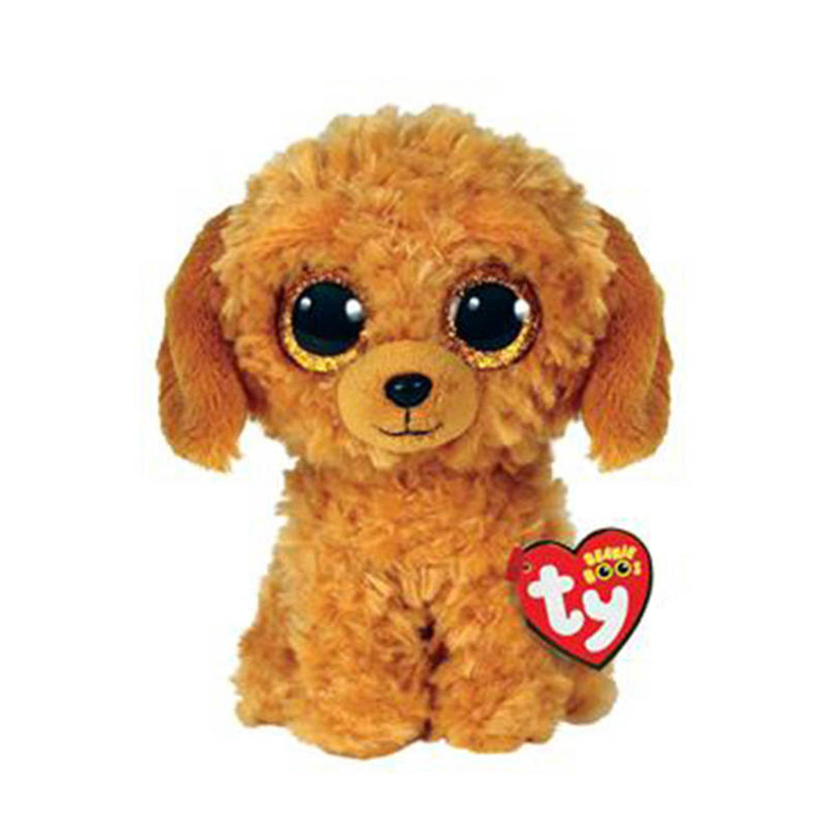 Ty beanie boo's golden doodle dog knuffel 15 cm | wehkamp