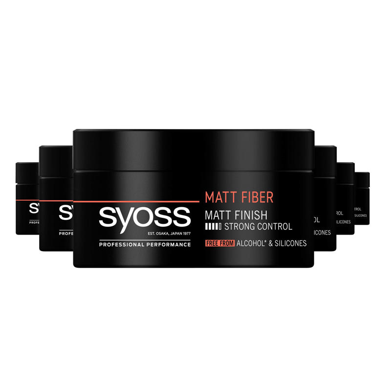 Syoss Matt Finish Paste - 6 x 100 ml - voordeelverpakking | wehkamp