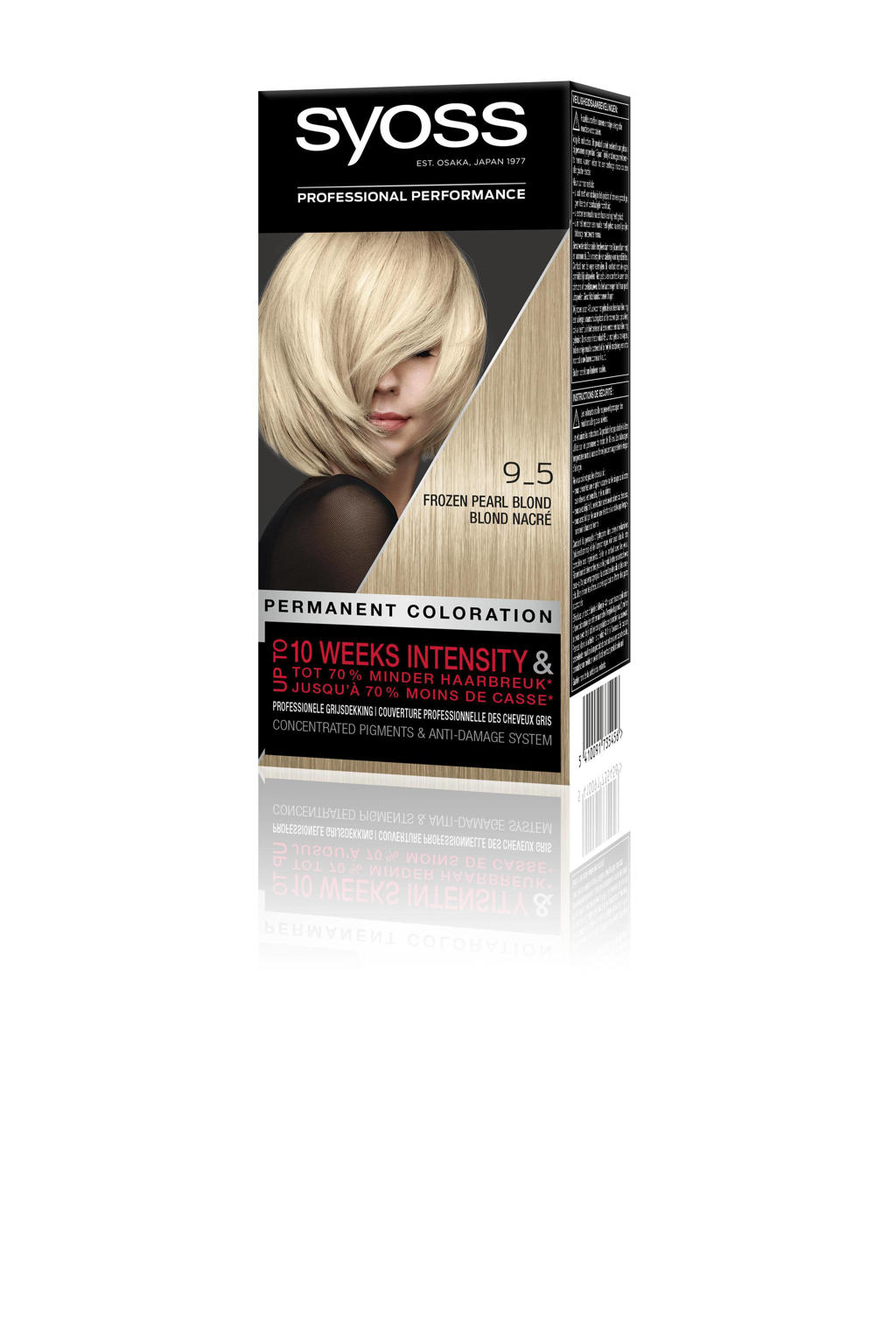 Syoss Color Baseline 9-5 Frozen Pearl Blonde | wehkamp