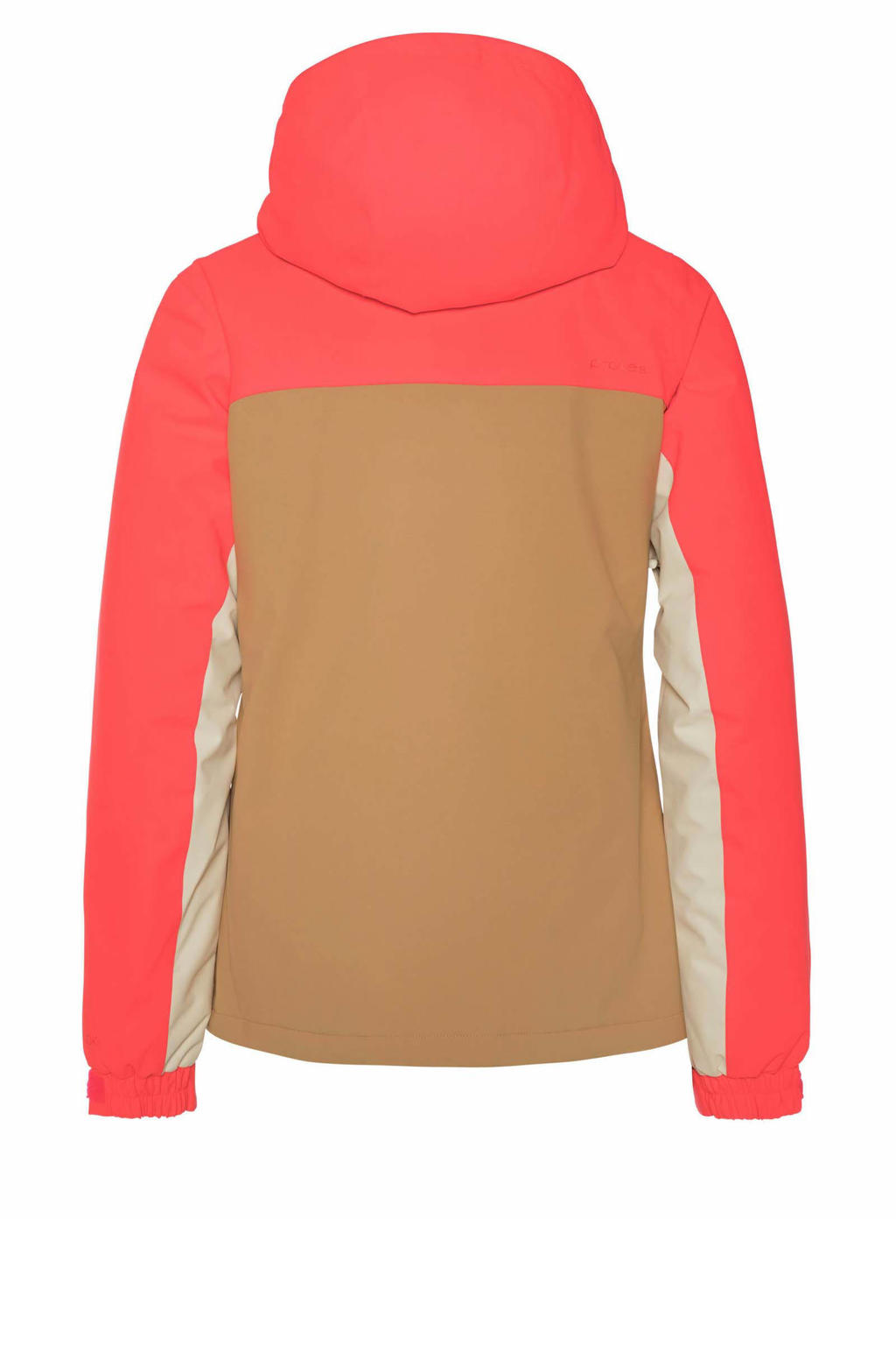 Protest ski-jack Baow roze/ecru/bruin | wehkamp