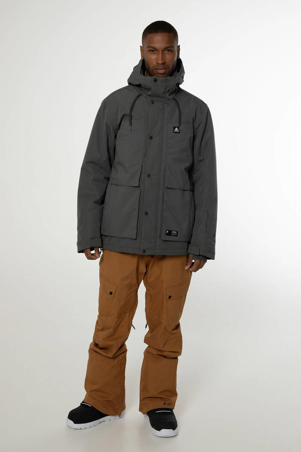 Protest ski-jack Nuggety groen | wehkamp