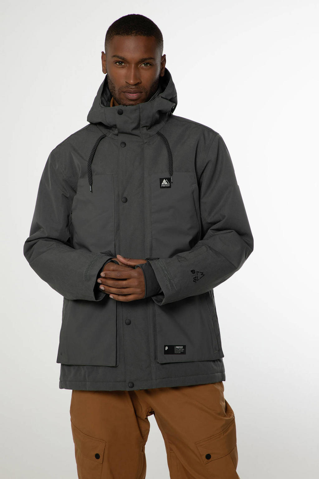 Protest ski-jack Nuggety groen | wehkamp