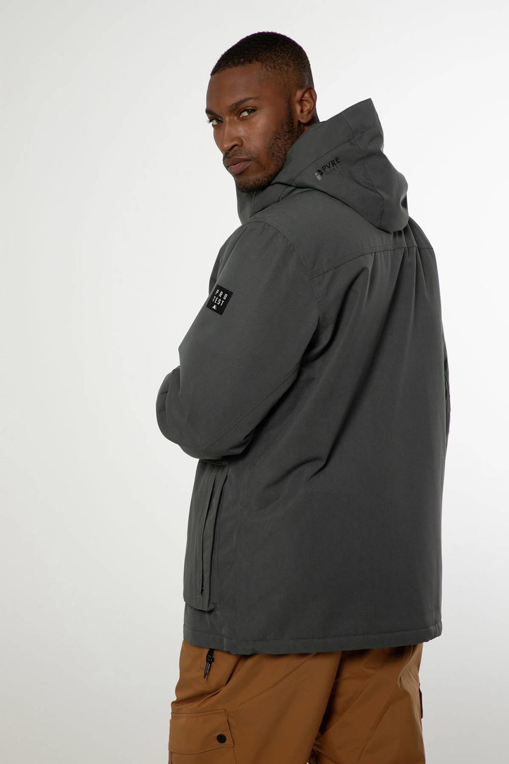 Protest ski-jack Nuggety groen | wehkamp