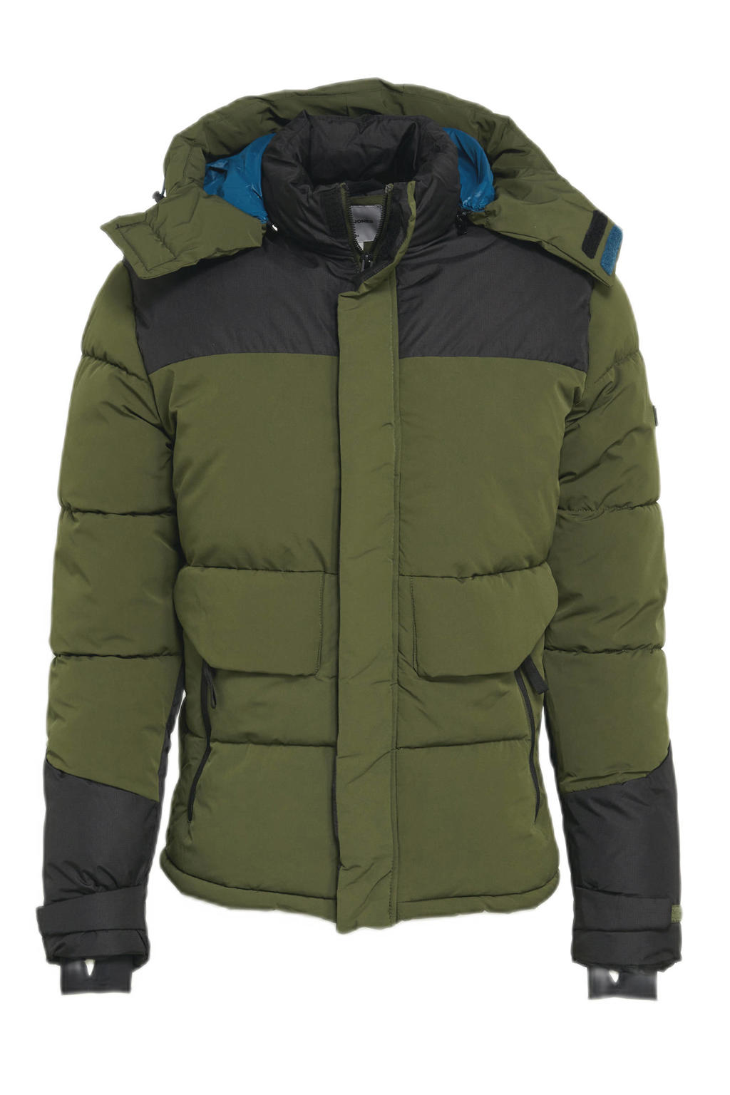 JACK & JONES CORE jas JCOPACE met camouflageprint forest night | wehkamp