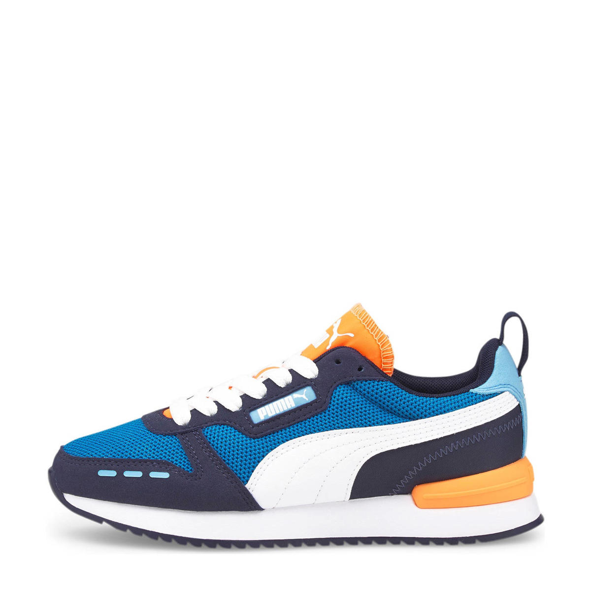 Puma R78 Runner sneakers kobaltblauw/wit/donkerblauw | wehkamp