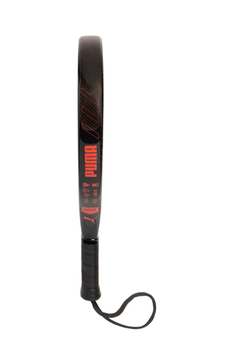 Puma padel racket SolarCourt zwart/rood | wehkamp