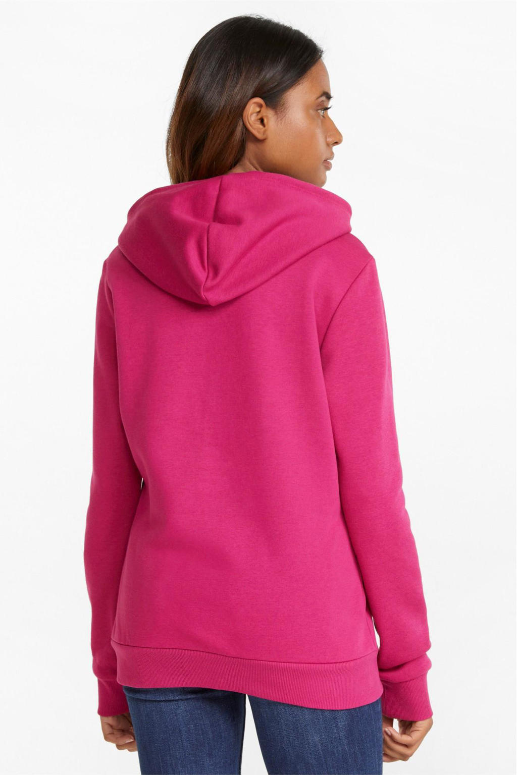 Puma hoodie met logo fuchsia kopen? | Morgen in huis | wehkamp
