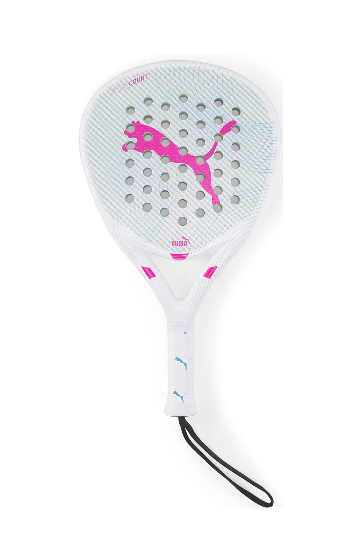Puma padel racket SolarCourt wit/fuchsia | wehkamp